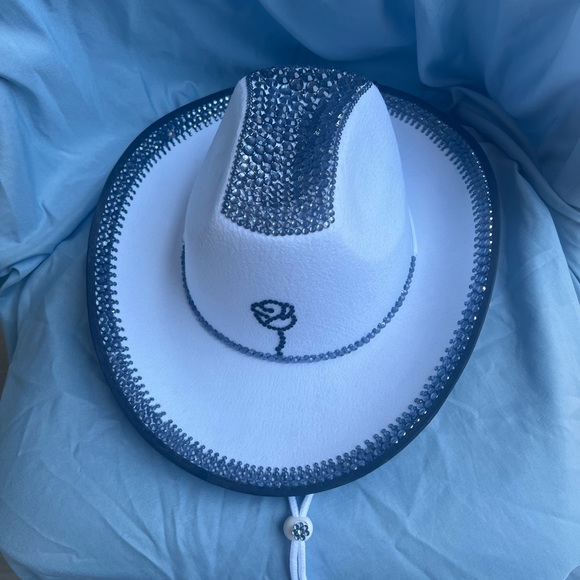 Renee | Accessories | Kids Handmade Bedazzled Cowgirlcowboy Hat By ...